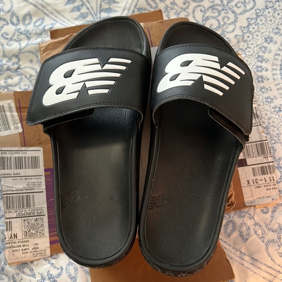 New Balance | Shoes | New Balance Slides Like New Ladies Size 9 | Poshmark